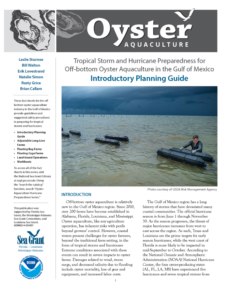 Aquaculture - Florida Sea Grant