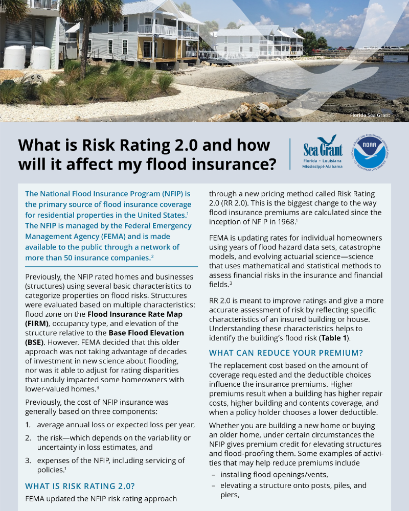 What is Risk Rating 2.0 & How Will It Affect My Flood Insurance ...
