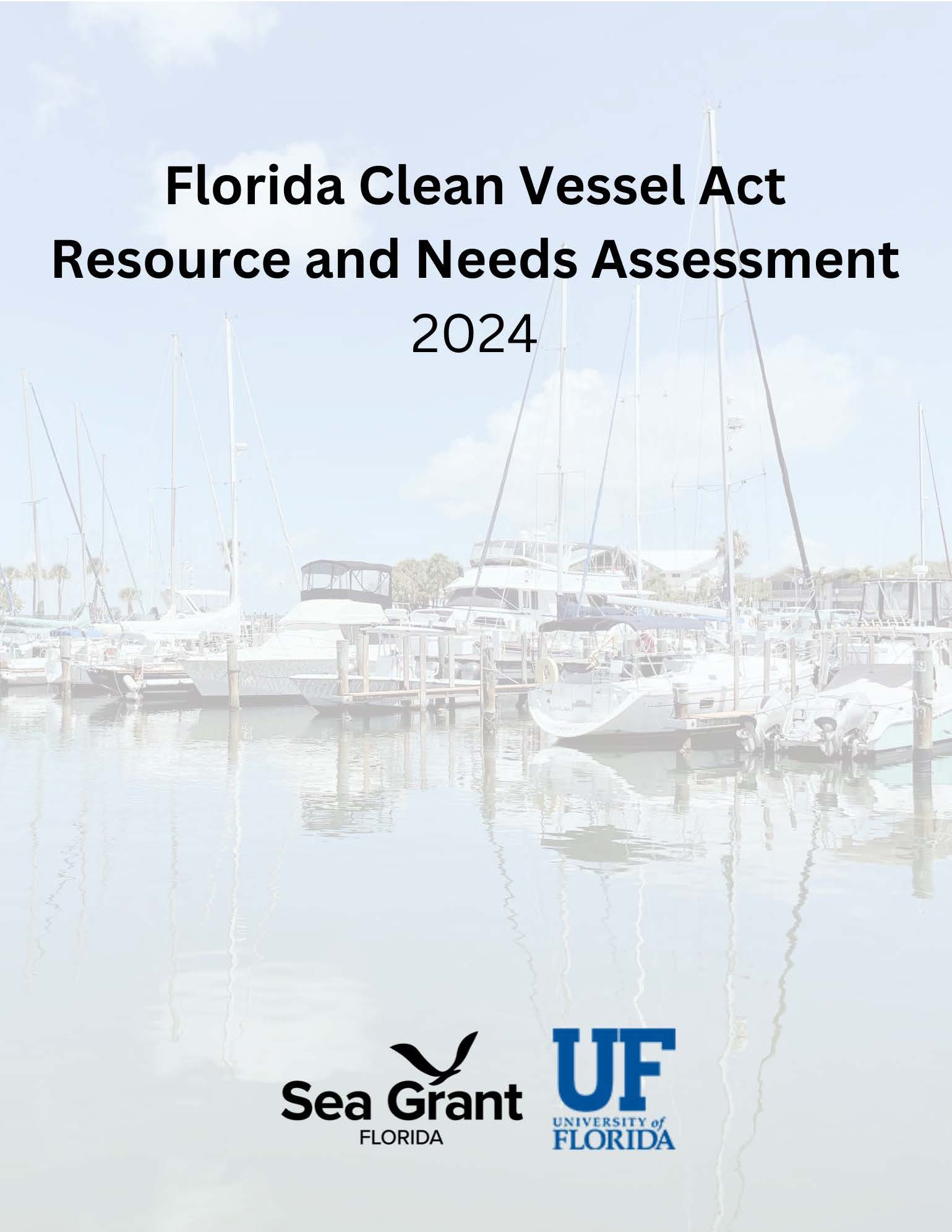 Florida Clean Vessel Act Resources and Needs Assessment 2024 - Florida ...